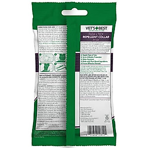 Vet's Best Flea and Tick Repellent Collar for Cats - Flea and Tick Prevention for Cats - Plant-Based Ingredients - Certified Natural Oils - Up to 20” Neck Size