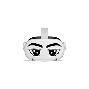 Woman Cartoon Eyes Sexy - Oculus Quest 2 - Decals - Black