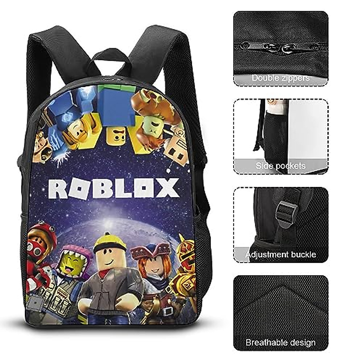 Complete Backpack Set - Cool Lightweight Durable - Bag for Traveling Outdoors And Everyday