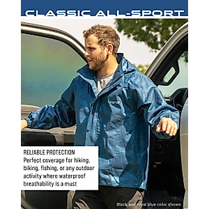 FROGG TOGGS Men's Standard Classic All-Sport Waterproof Breathable Rain Suit, Dark Green/Black, X-Large