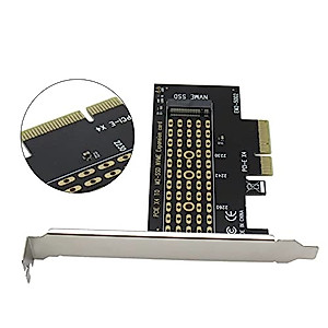 2x M.2 NVMe drive to a PCI-e 3.0 port for M key NVMe drives with PCIe support only