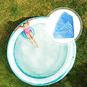 YARNOW Cloth Drain Cover 2 pcs Salu/for Inch Ground in Inflation Protector Anti- Tub Bathtub Garden Film Message Living Folding Proof Spa Blue Pools Tarp Swim Size Bathtub/Outdoor Winter Outdoor