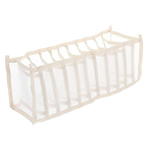 Alipis Bra Storage Box Storage Drawer Clothing Drawers Glove Compartment Organizer Closet Socks Organizer Drawer Divider Box Clothes Drawer Organizer Multiple Grids Box Bra Organizer Desk