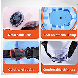 Cute Kids Motorcycle Half Helmet with Cat Ears, Child Ultra-Thin Half Shell Motorcycle Open Face Helmet Youth Moped Cap for 2-14 Years Old ATV Cruiser Scooter Helmet DOT Approved-B||54-60CM