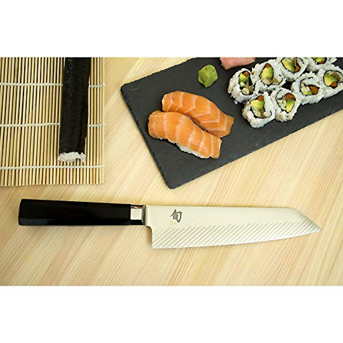 Shun Cutlery Dual Core Kiritsuke Knife 8”, Master Chef's Knife, Ideal for All-Around Food Preparation, Authentic, Handcrafted Japanese Knife, Professional Chef Knife