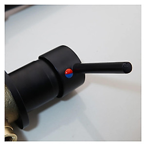 LIANTE Matte Black Bathroom Vanity Basin 2 PCS Single Handle Bathtub Faucet Washbasin Wall Mounted Mixer Water Tap,Kitchen Faucet, WJ5520