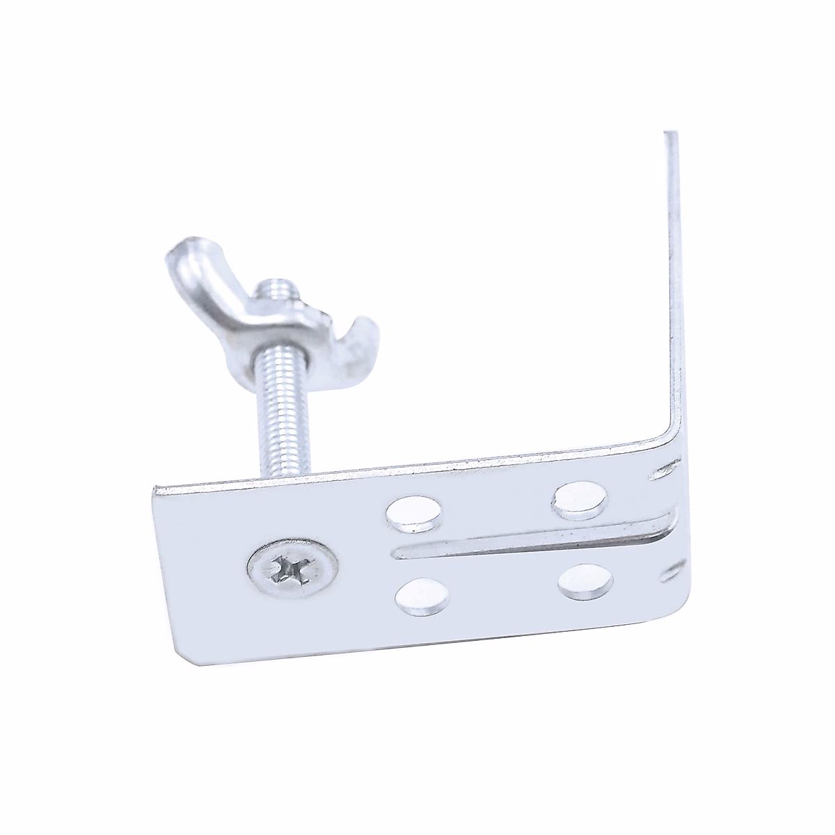 MY MIRONEY 6-Pack Roman Shade Brackets Mounting L Bracket and Wingnut Wall Mount Brackets for Inside, Ceiling or Wall Mount Roman Fold Shade