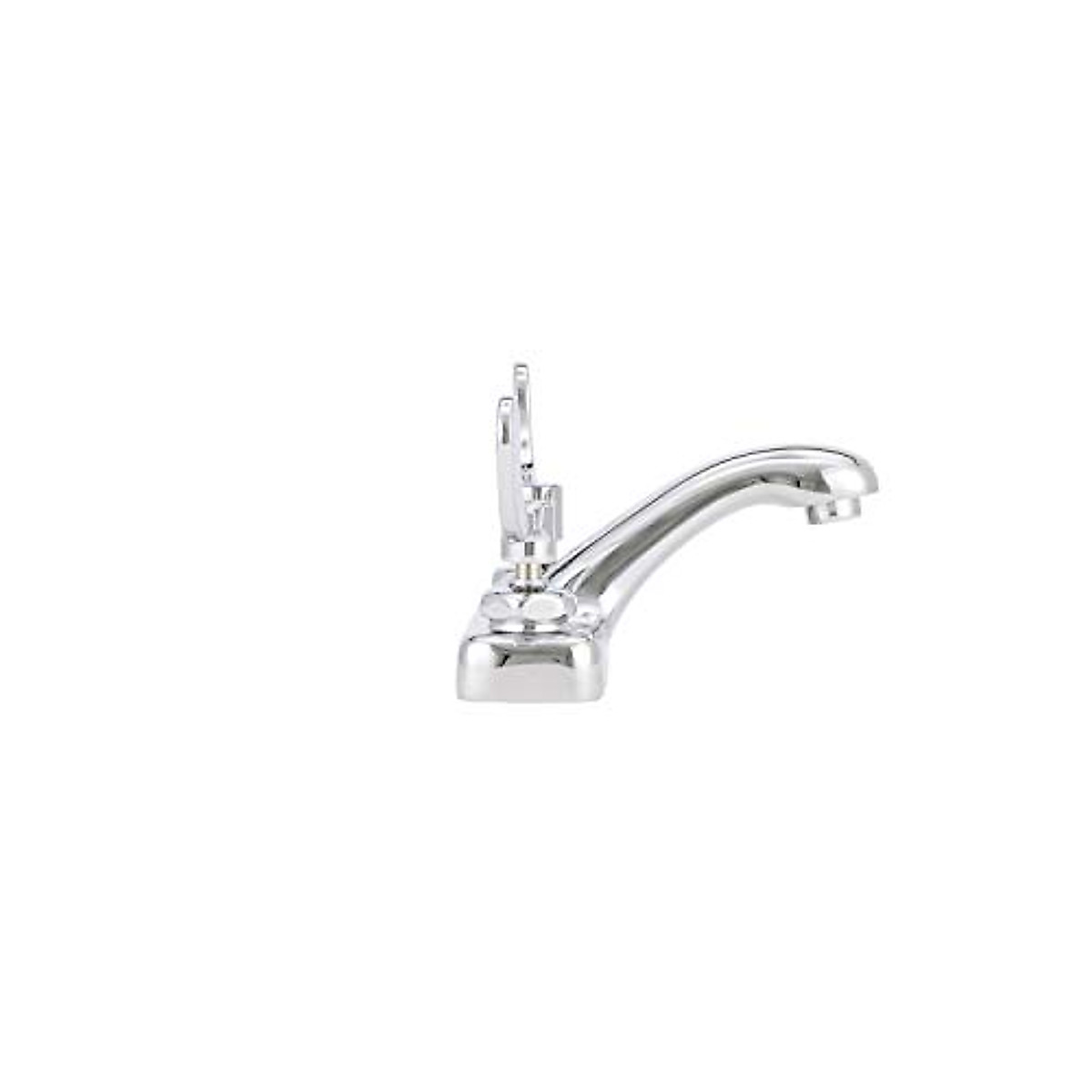 Zurn Z81104-XL AquaSpec 4" Centerset Faucet, 4" Integral Spout, 2.2 GPM Pressure-Compensating Aerator, 4" Wrist Blade Handles, Chrome