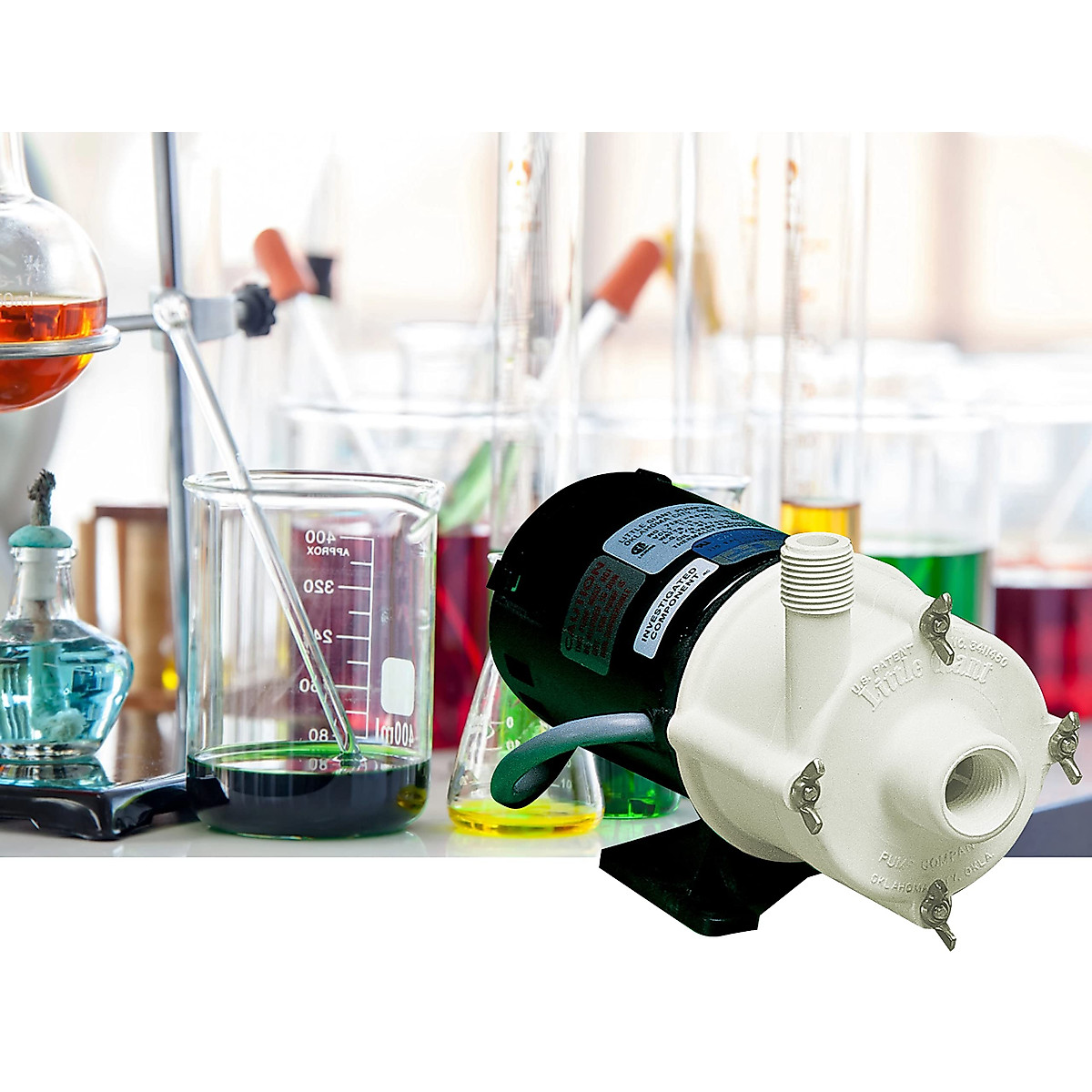 Little Giant 2-MD 1/30 HP 115-Volt, 510 GPH Magnetic Drive Pump, 6-Foot Power Cord, Black, 580002