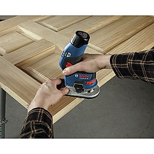 Bosch GKF12V-25N-RT 12V Max Brushless Lithium-Ion 1/4 in. Cordless Palm Edge Router (Tool Only) (Renewed)
