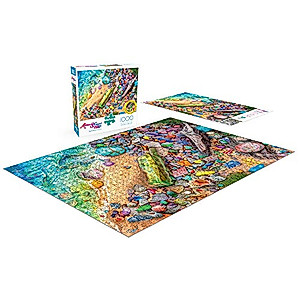 Buffalo Games - Aimee Stewart - Beachcomber’s Bounty - 1000 Piece Jigsaw Puzzle