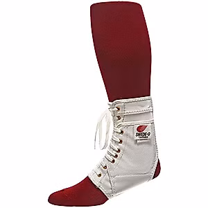 Swede-O 081041805 Ankle Lok Support with Knit Tongue, Medium, White Large