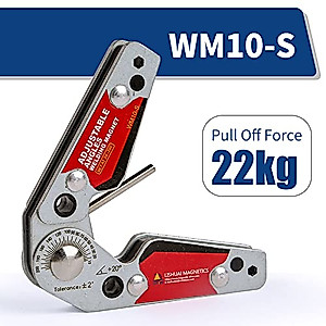 Welding Magnetic Holder, Adjustable Angle(20°~200°) Welding Magnet, Welding Clamp Holder, with Hex Wrench, Welding Magnet Set, Multi-angle Welding Magnet, Welder Tool Accessories