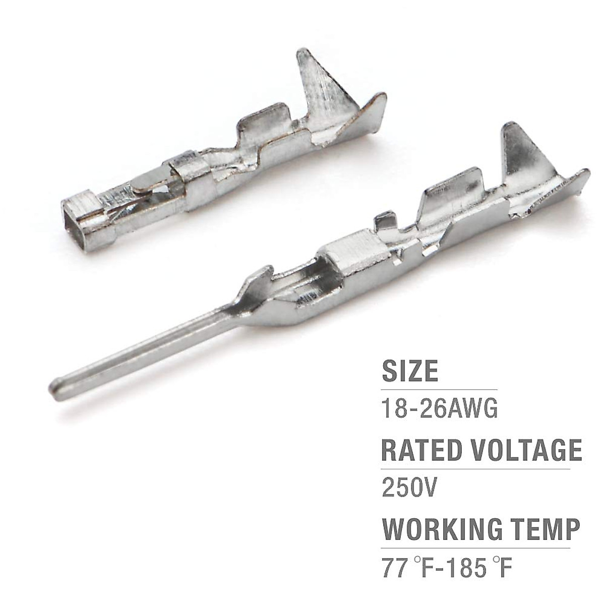 IWISS 1550PCS 2.54mm Pitch Wire-to-Wire Dupont Connector Kit, Includes Pin Headers, Jumper Wire, Crimp Pins for RC Servo, Arduino, SMT, SATA, EPS, PCIE, Battery Balancer