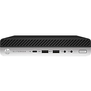 HP EliteDesk 800 G5 Desktop Computer - Intel Core i7 9th Gen i7-9700T 2 GHz - 8 GB RAM DDR4 SDRAM - 1 TB HDD - Desktop Mini