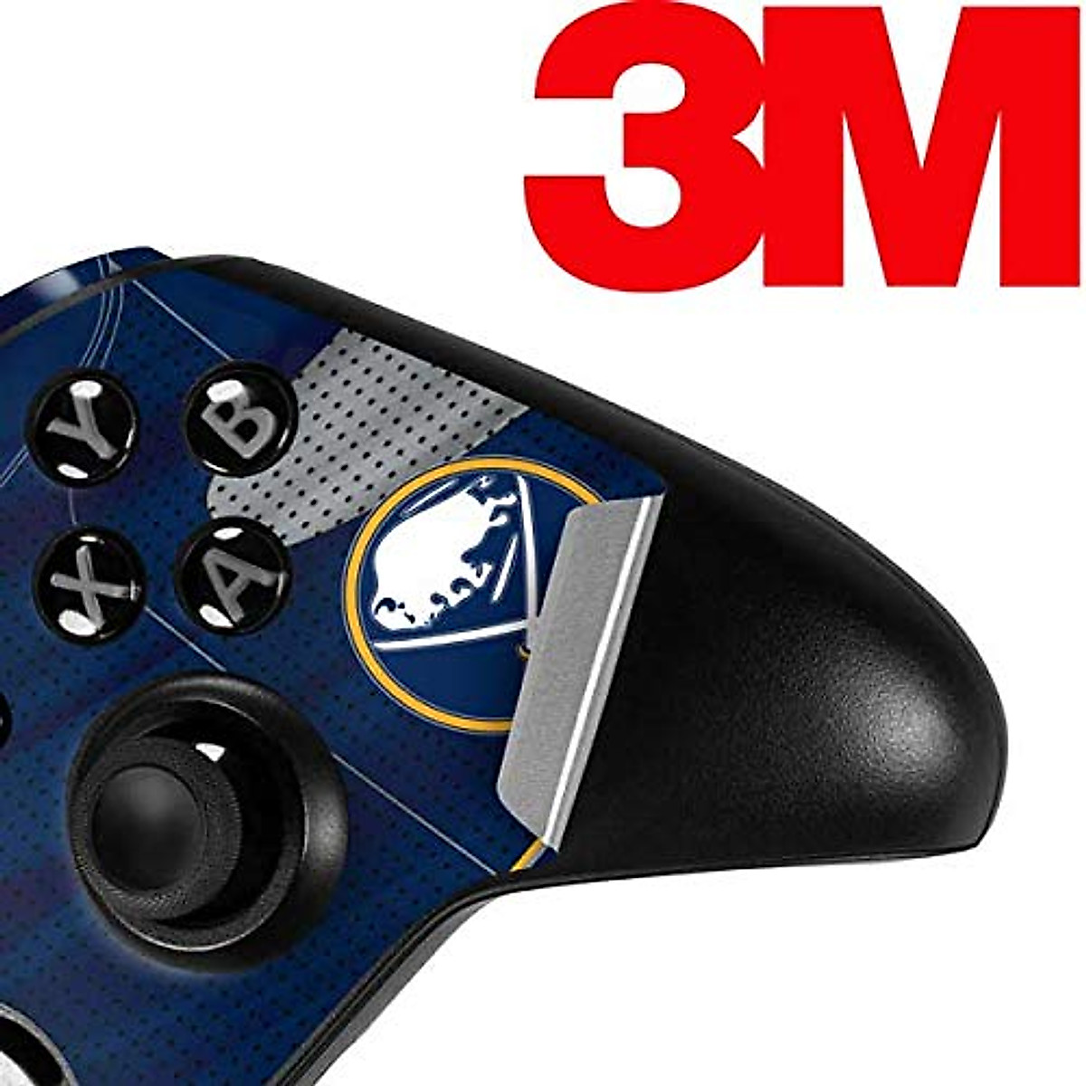 Skinit Decal Gaming Skin Compatible with Xbox One Elite Controller - Officially Licensed NHL Buffalo Sabres Home Jersey Design