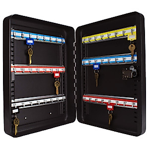 winbest Barska Key Wall Mount 48 Key Cabinet with Combination Lock