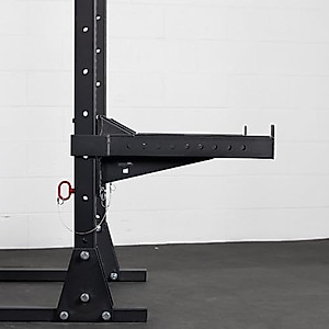 Titan Fitness X-3 Series Spotter Arms, 1,000 LB Black Safety Catches, Fits 3-in x 3-in 11-GA Steel Tubes