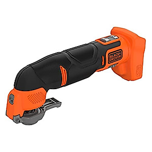 BLACK + DECKER 20V MAX Oscillating Tool, MultiTool, 6-speed, Tool Only (BDCOS20B)