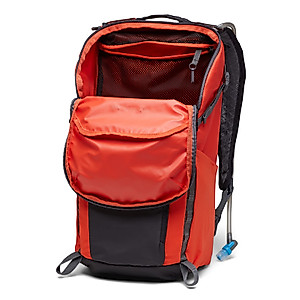 Columbia Unisex Maxtrail 22L Backpack With Reservoir, Red Quartz/Shark, One Size