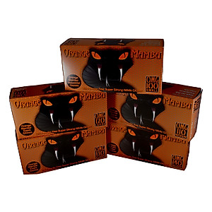 Orange Mamba Super Strong Nitrile 100 Glove Box Textured Grip (Extra Large)