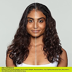 DevaCurl Low-Poo Delight Mild Lather Cleanser for Lightweight Moisture, Green Oasis, 32 fl. oz.