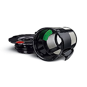 Keurig 2.0 My K-Cup Reusable Ground Coffee Filter, Compatible with All 2.0 Keurig K-Cup Pod Coffee Makers, 1 Count, Black