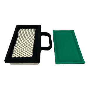 Dosens 499486S 698754 Air Filter Compatible with B S 499486 Lawn Mower Air Filter Cartridge 18-26 HP Intek V-Twins Engine Air cleaner