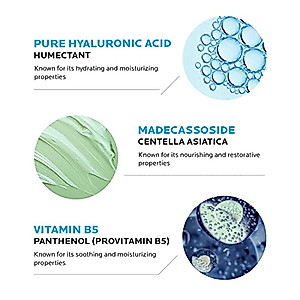 La Roche-Posay Hyalu B5 Pure Hyaluronic Acid Serum for Face, with Vitamin B5, Anti-Aging Serum for Fine Lines and Wrinkles, Hydrating Serum to Plump and Repair Dry Skin, Safe on Sensitive Skin