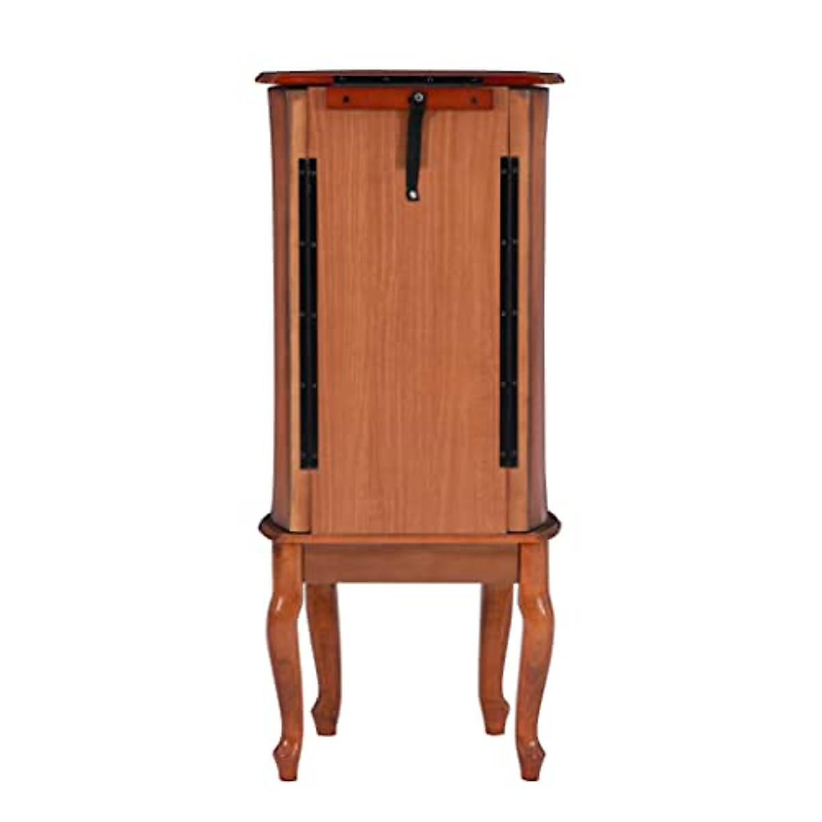 Powell Woodland Cherry Jewelry Armoire, 17"L x 13"W x 39"H