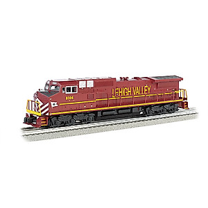 Williams by Bachmann GE Dash 9 Diesel - Lehigh Valley #8104 Train (O Scale)