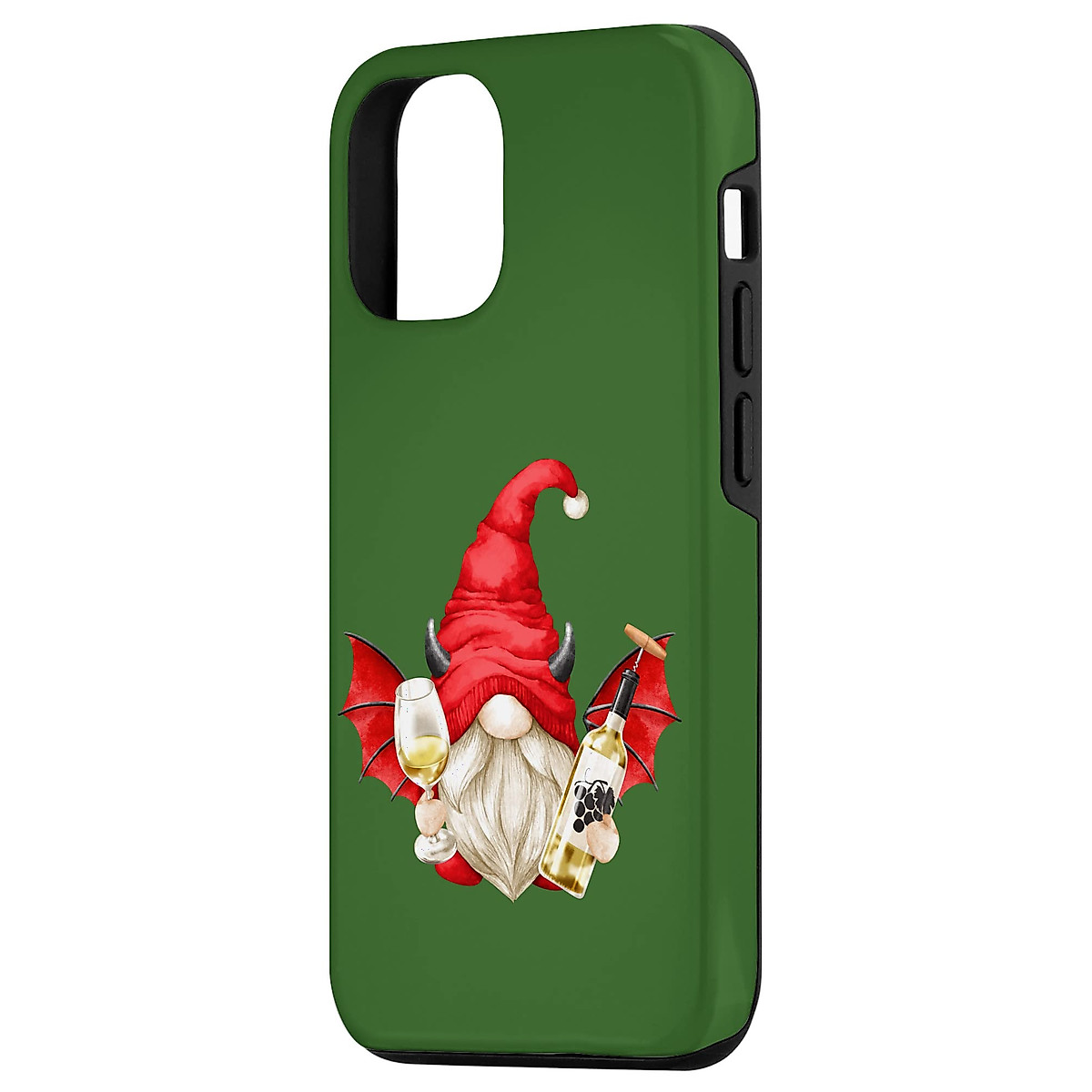 iPhone 13 Pro Funny Devil Wine Gnome For Women Men And White Wine Lover Case
