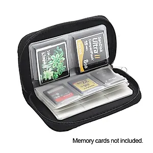 Goodbuy Memory Card Carrying Case Wallet Holder Storage Bag For CF/SD/SDHC/MS/DS 3DS Games