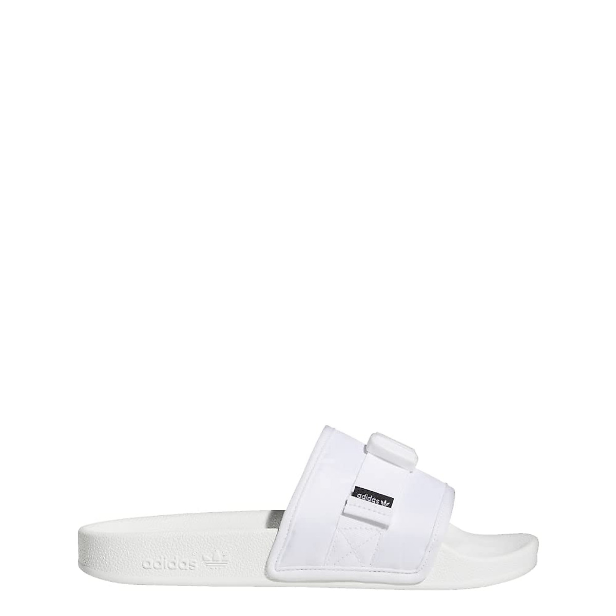 adidas Originals adilette White/White/Black 8 B (M)