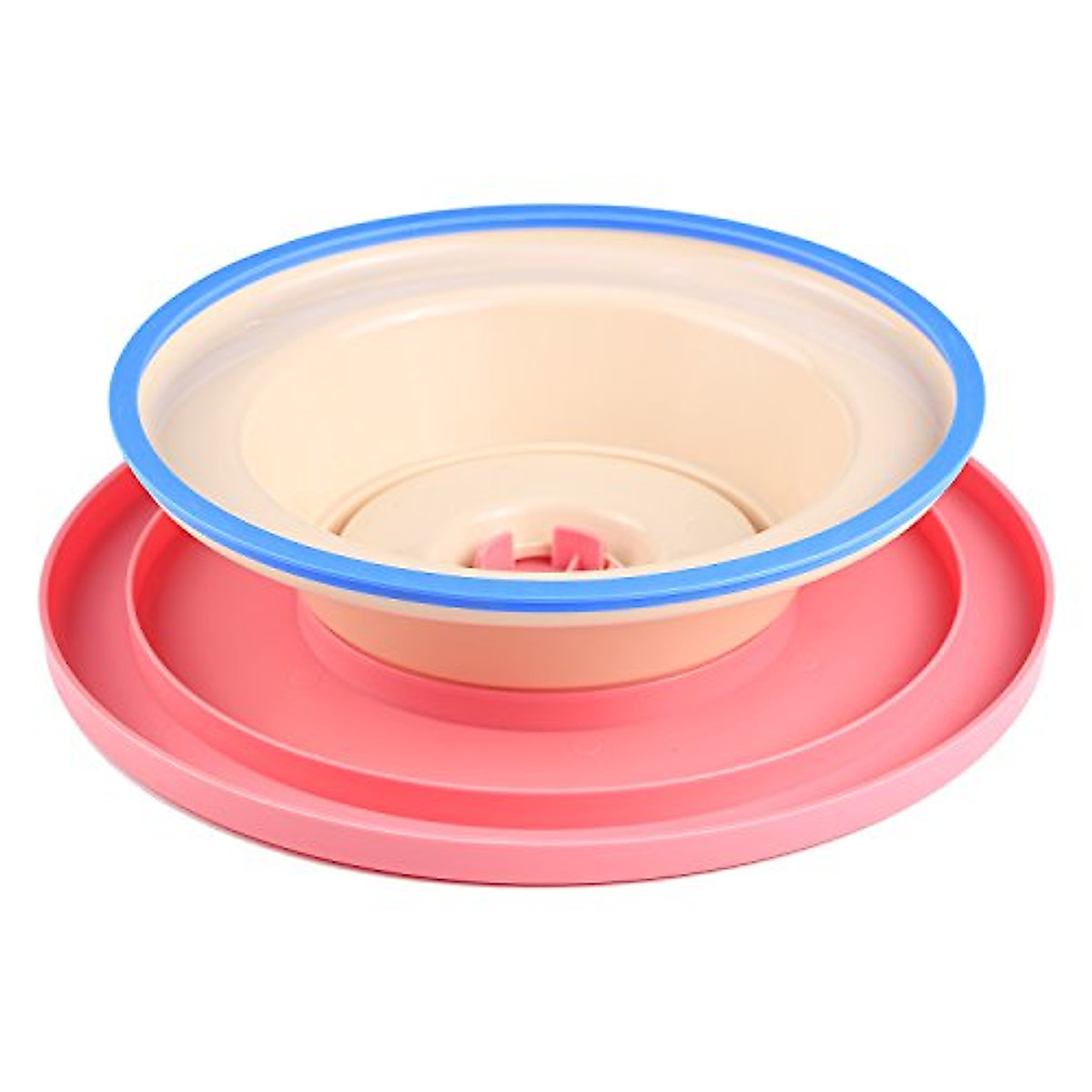 Webake Cake Turntable 11 Inch Rotating Cake Stand, Spinning Cake Decorating Stand with Non-Slip Rubber Band