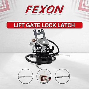 Rear Liftgate Actuator Hatch Trunk Latch Tailgate Lock Replaces for Toyota Sequoia 2001 2002 2003 2004 2005 2006 2007 69301-0C010 64680-0C010 931-861