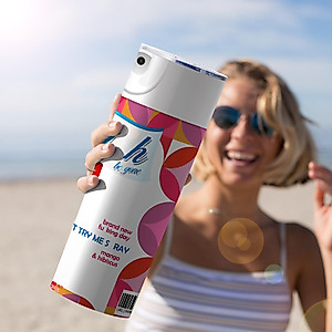 TUMBTU Be Gone 20oz Skinny Tumblers Cup Coffee Mug with Lid Funny Party Cup Reusable Insulated Stainless Steel for Hot & Cold Drinks Tea Cup Iced Coffee Travel Mug, Red - 1 Count (Pack of 1)