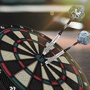 Wakefa Plastic Soft Tip Darts : Darts Plastic Tip Sets, with Darts 6 Pack-18g and 20g Throwing Darts, Beer Darts Set has 6 Extra Dart Tips, 6 Darts Flights Protectors and 1 Wrench, Electronic Darts