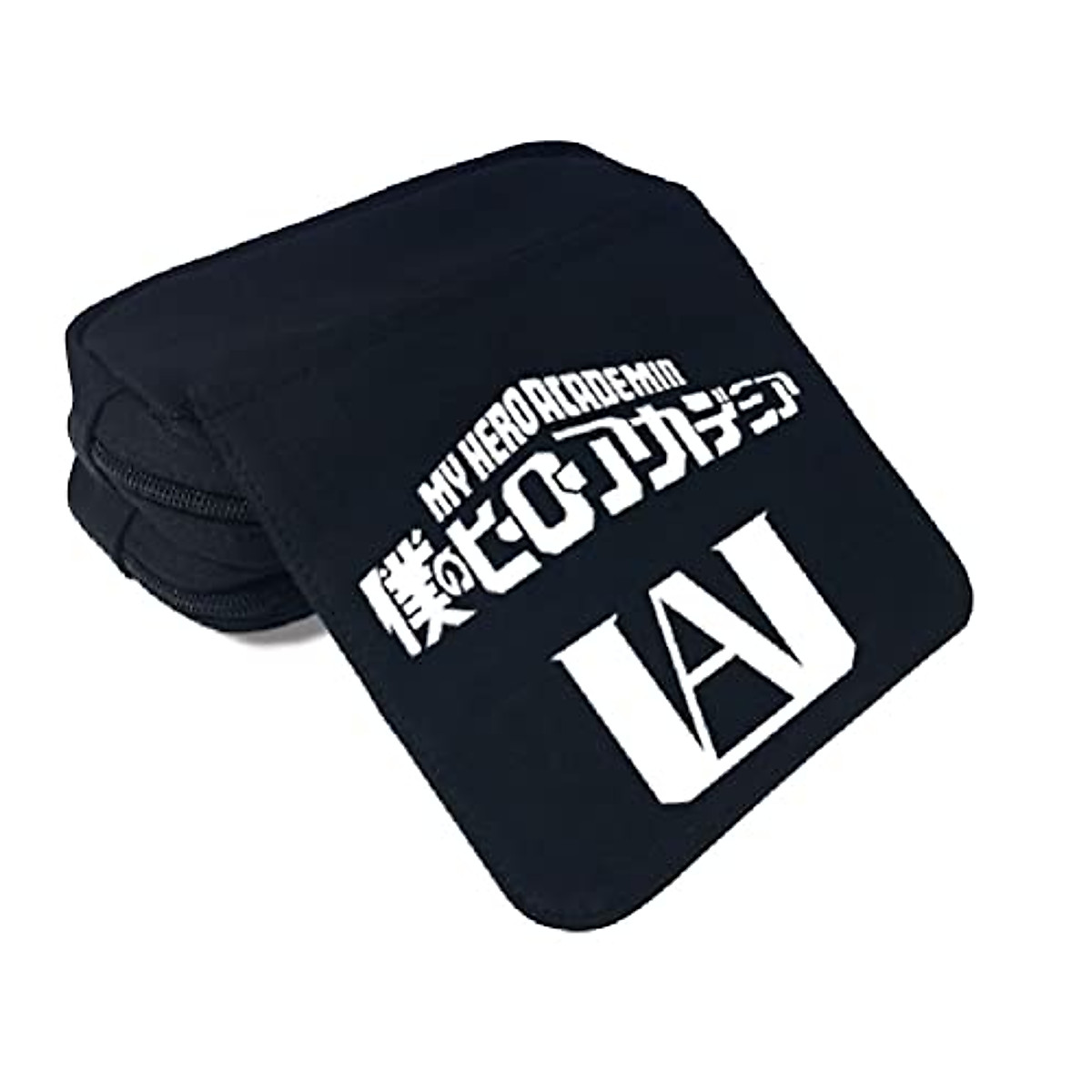 My Hero Academia Pencil Bags MHA Canvas Pen Bag Kids School Large Capacity Pen Pouch Portable Cosmetic Bag