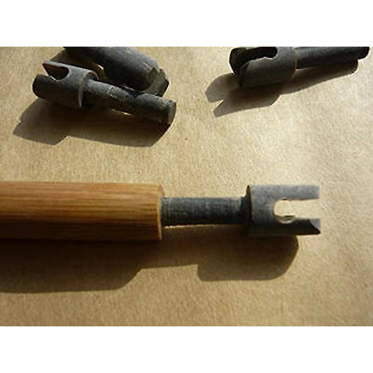 Tiger Shaft Horn Insert nocks for Bamboo or Wood Arrows Making/Varied Wholesale Amounts (100pcs)