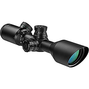 Barska AC11668 3-9x42 2nd Generation Compact Scope with Illuminated Mil-Dot Reticle , Black