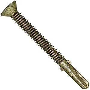 #14x2-3/4" Reamer Tek Torx/Star Head Self-Drilling Wood to Metal Screws - 5 POUNDS ~170 Tek Screws - Tek Screws for Flatbeds, Trailers, or for Fastening Wood to Steel - T-30 Torx Screw Head