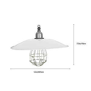 Yardwe Pet Heat Lamp,1Set of Pig Piglet Heat Lamp Livestock Heating Lamp Chicken Coop Heater Hanging Reptile Heat Lamp Fixture for Farm