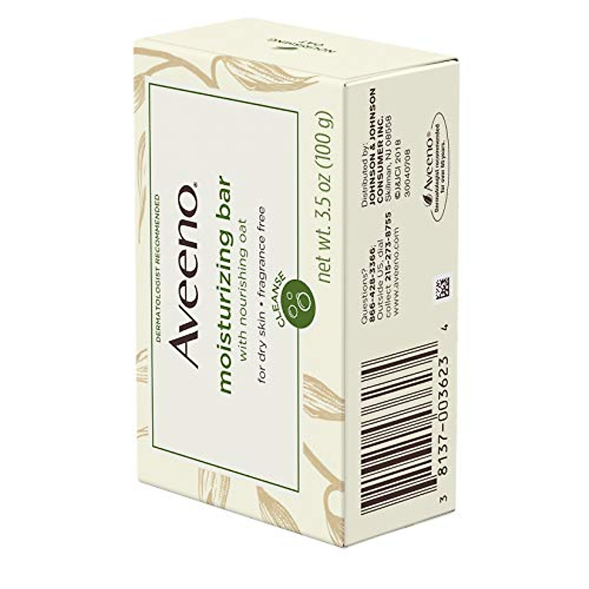 AVEENO Naturals Moisturizing Bar for Dry Skin 3.50 oz