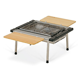 Snow Peak Iron Half Slide Top Grill Table