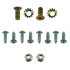 IAMAUTO 72958 Tailgate Hardware Rebuild Kit for 1999-2007 Ford Super Duty F250 F350 1997-2003 F150 Handle Cable Latch