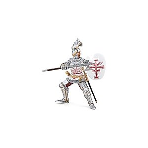 Papo -Hand-Painted - Figurine -Medieval-Fantasy -Germanic Knight -39947 - Collectible - for Children - Suitable for Boys and Girls - from 3 Years Old