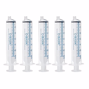 BASIK 60cc O Ring ENFit Feeding Syringe 5/Pack - This is only compatable with an ENFit connection. Confirm that you use ENFit before ordering.