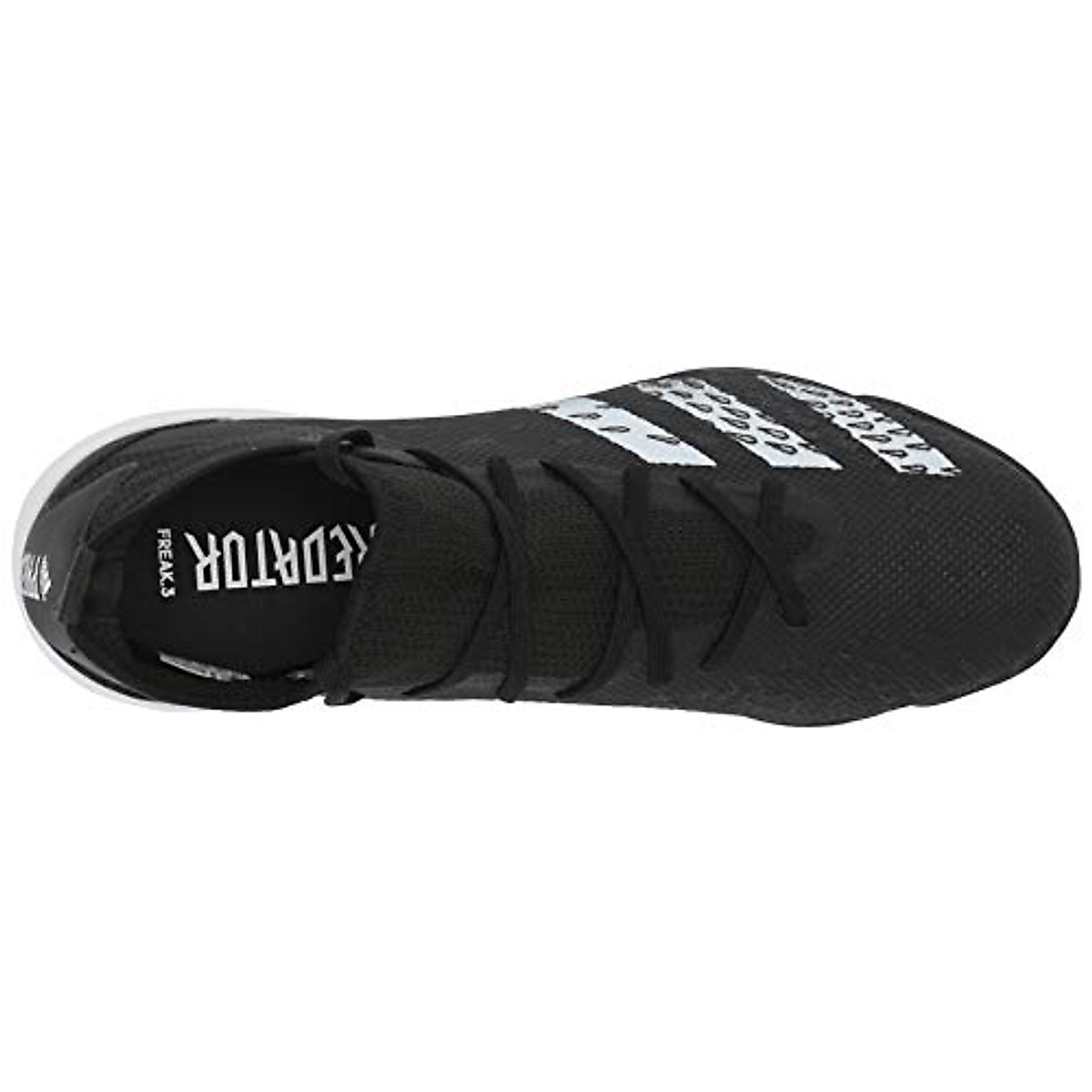 adidas Predator Freak .3 Turf Soccer Shoe (mens) Black/White/Black 10.5