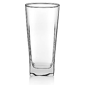 Libbey City Tumbler Glasses, 14.3-ounce, Set of 8
